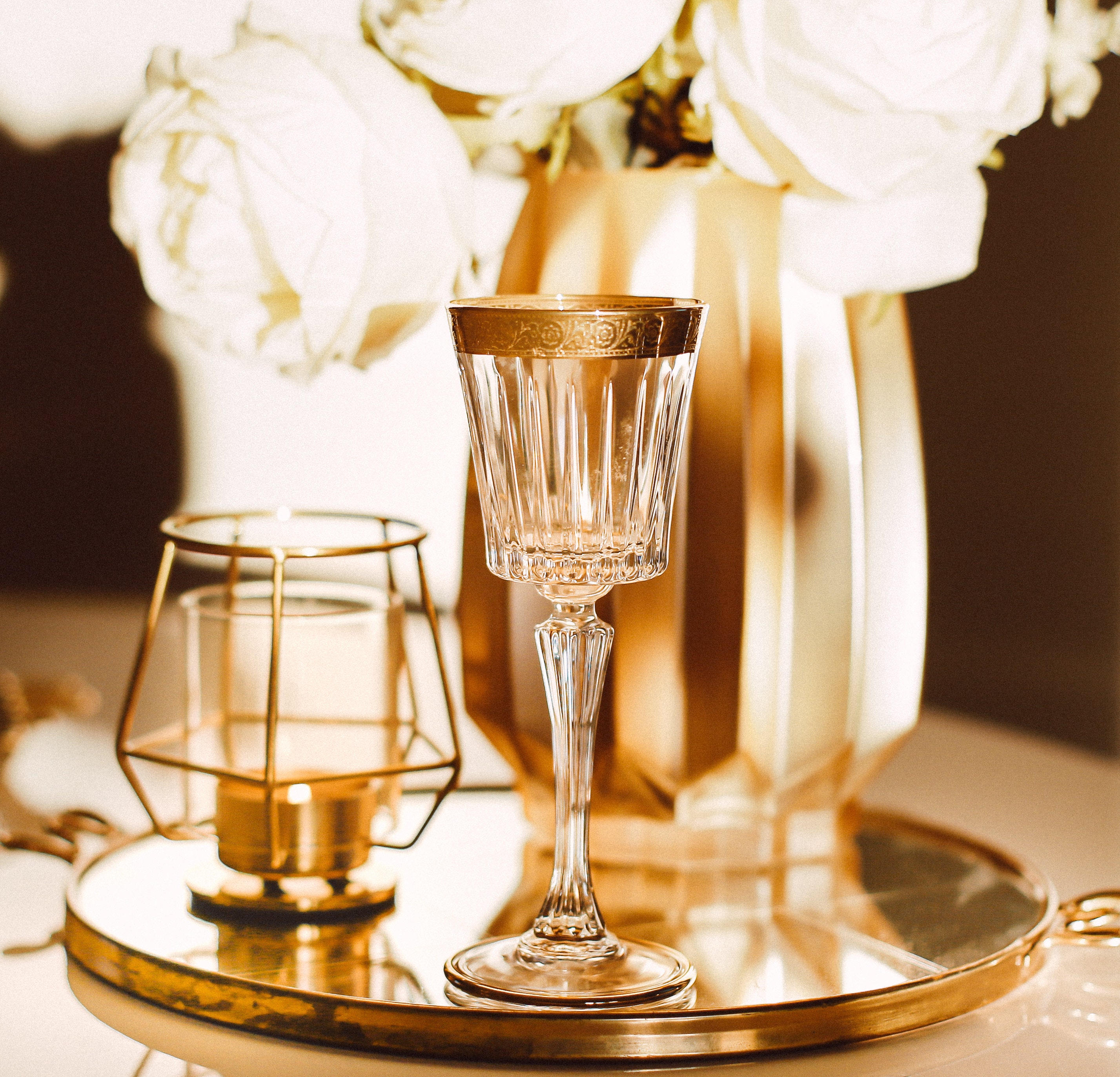 Crystal Wine Glasses Timeless Collection 220ml 6pcs | Etsy