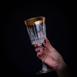 Crystal Wine Glasses Timeless Collection 220ml 6pcs - Etsy