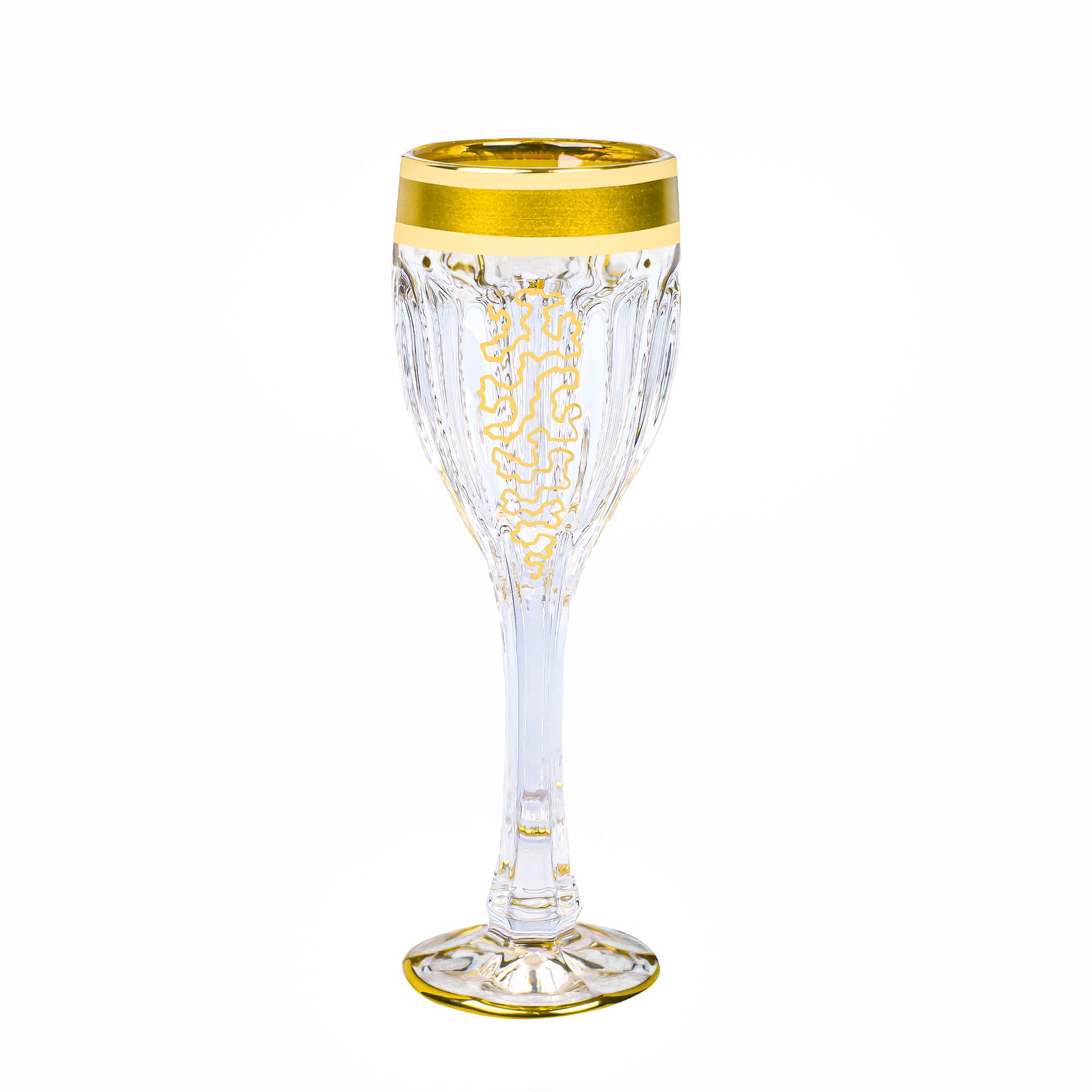 Bohemia Crystal Vodka Glasses Safari Design 6pcs 50ml - Etsy