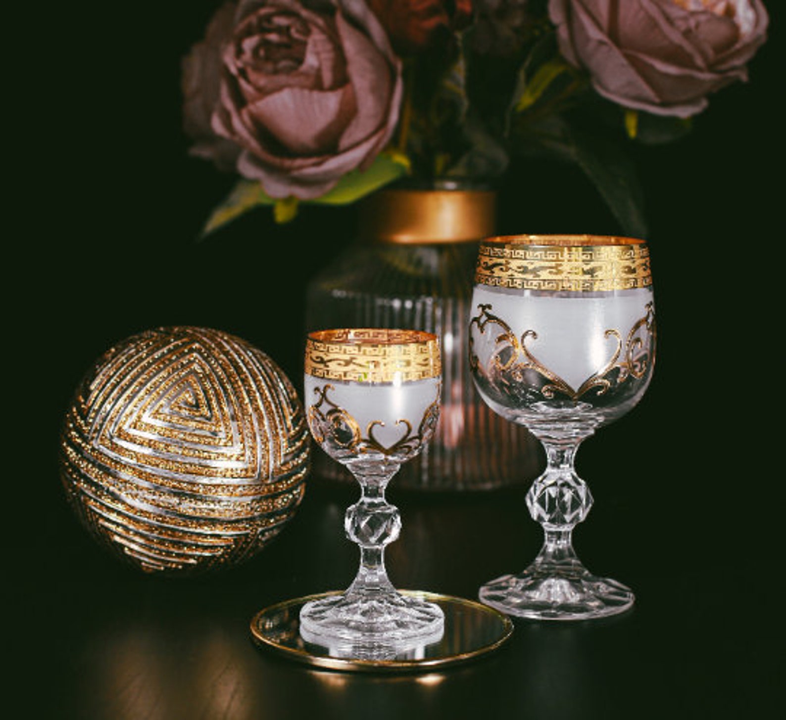 Bohemia Crystal Vodka Glasses 50ml - Etsy