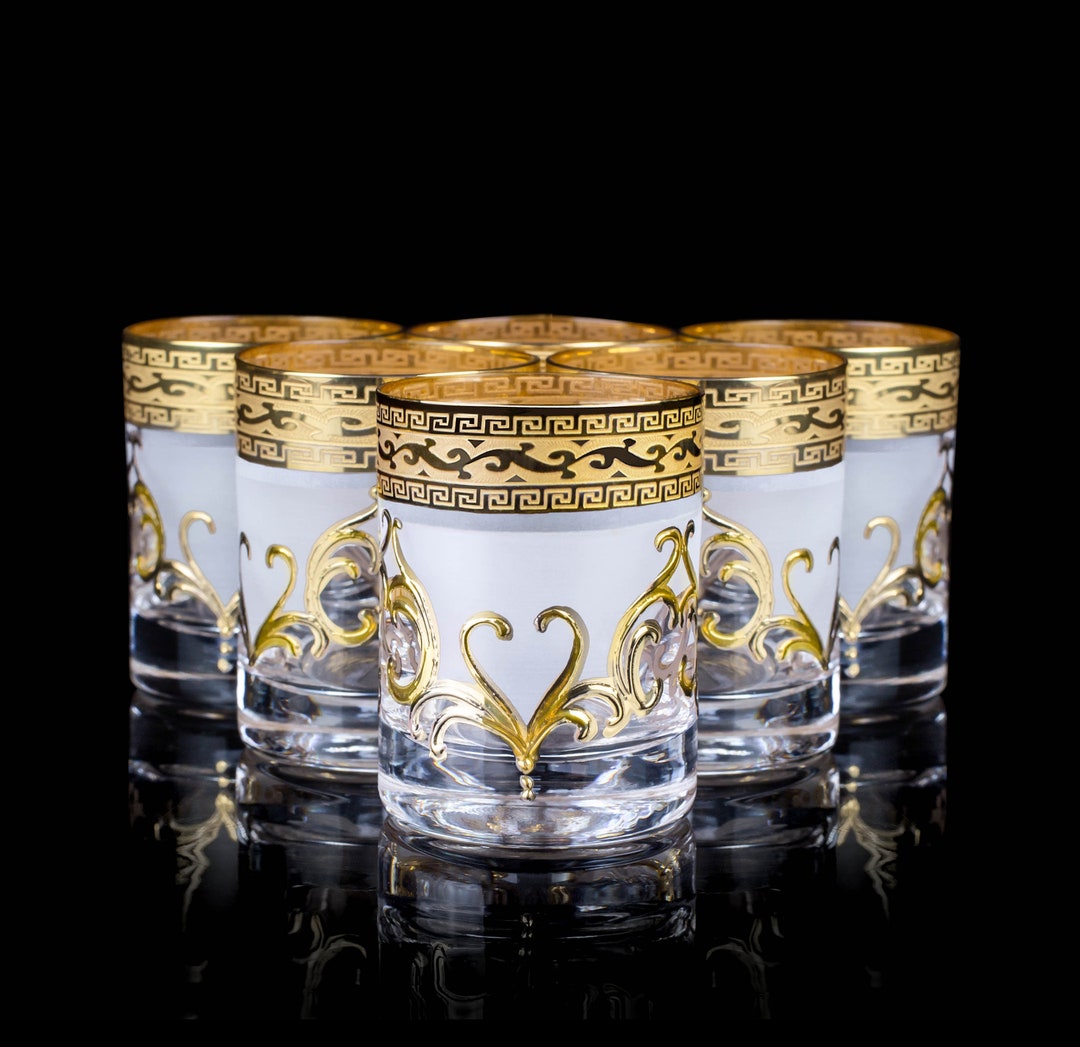 Crystal Vodka Glasses Bohemian Collection 60ml 6pcs - Etsy