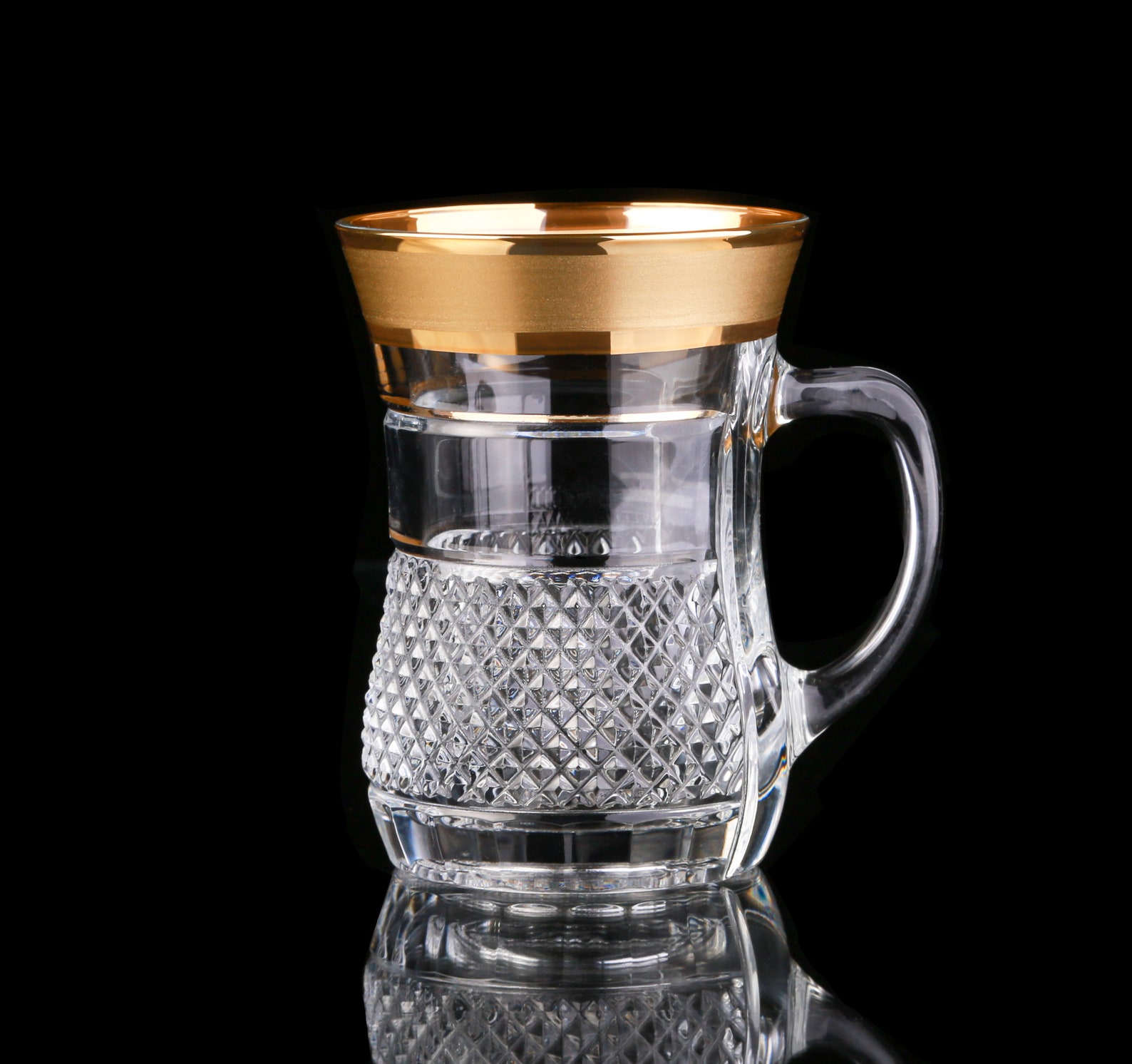 Bohemia Crystal Tea Set 6pcs 200ml - Etsy