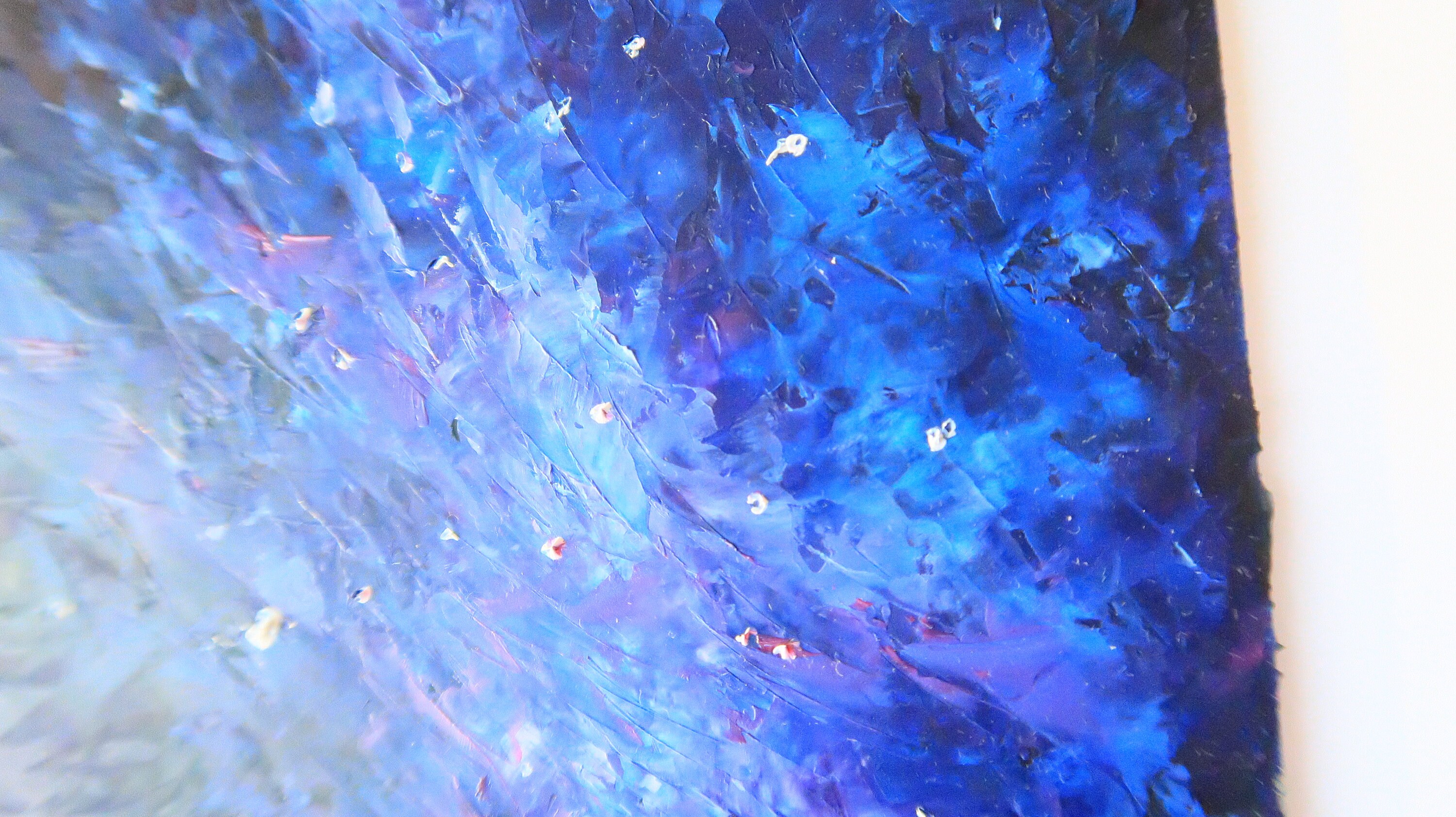 Milky Way Original Painting Galaxy Oil Painting Galaxy Wall Art Space ...