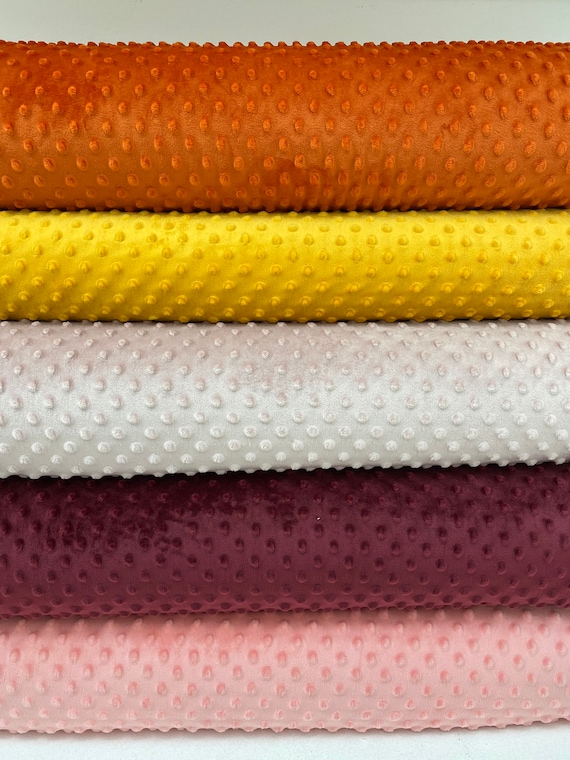 Minky Micro Dot fabric children's fabric | Etsy