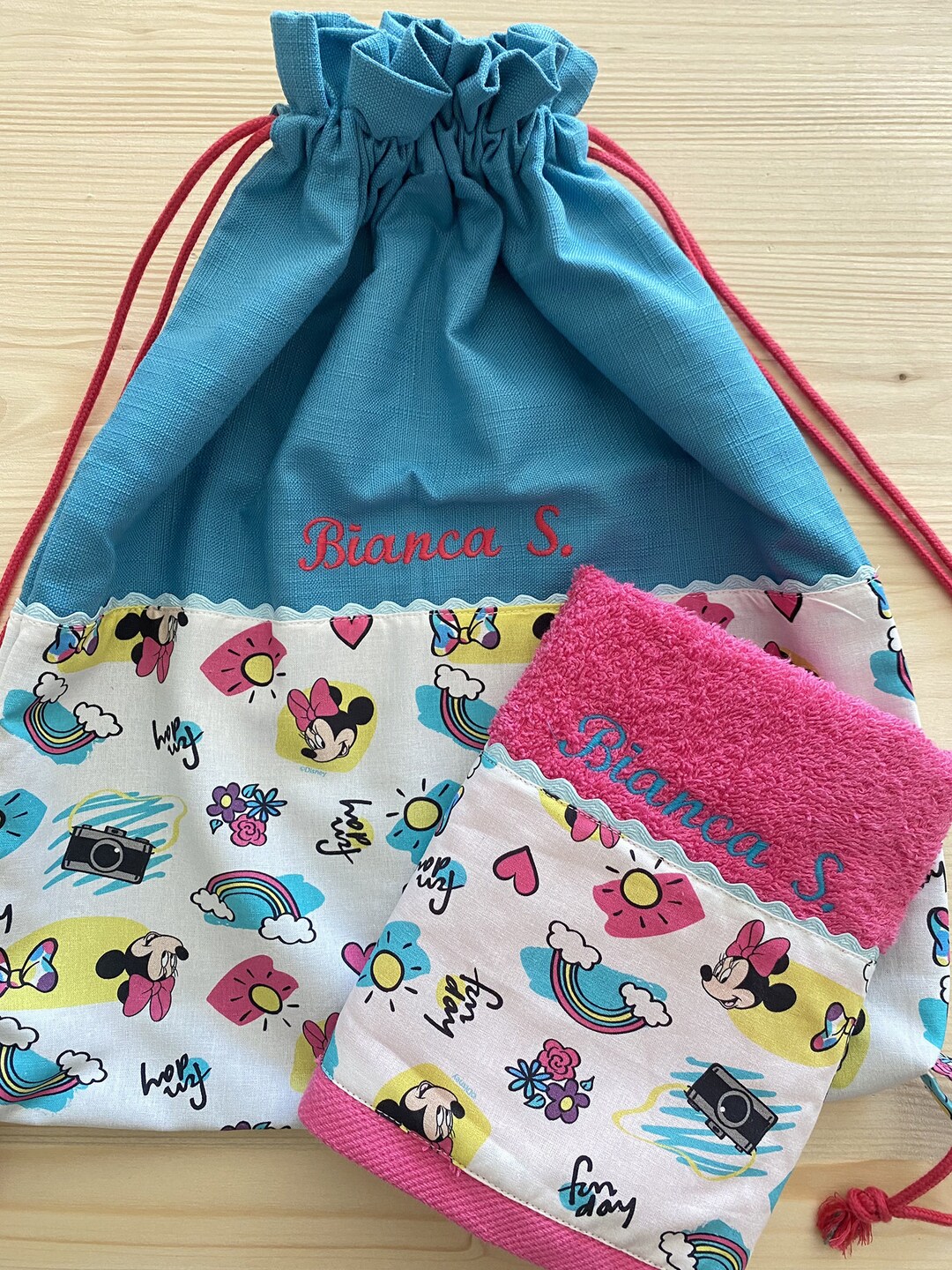 Minnie Summer Kindergarten Set - Etsy