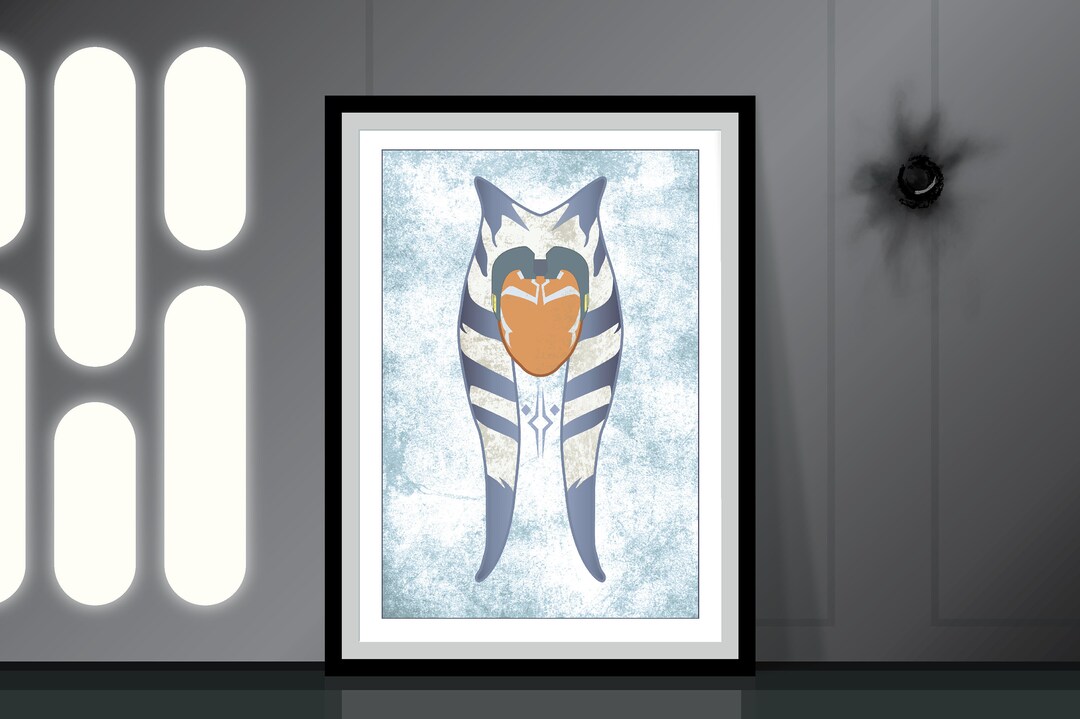 AHSOKA TANO the Mandalorian A2/A3/A4 Wall Art vector Art - Etsy