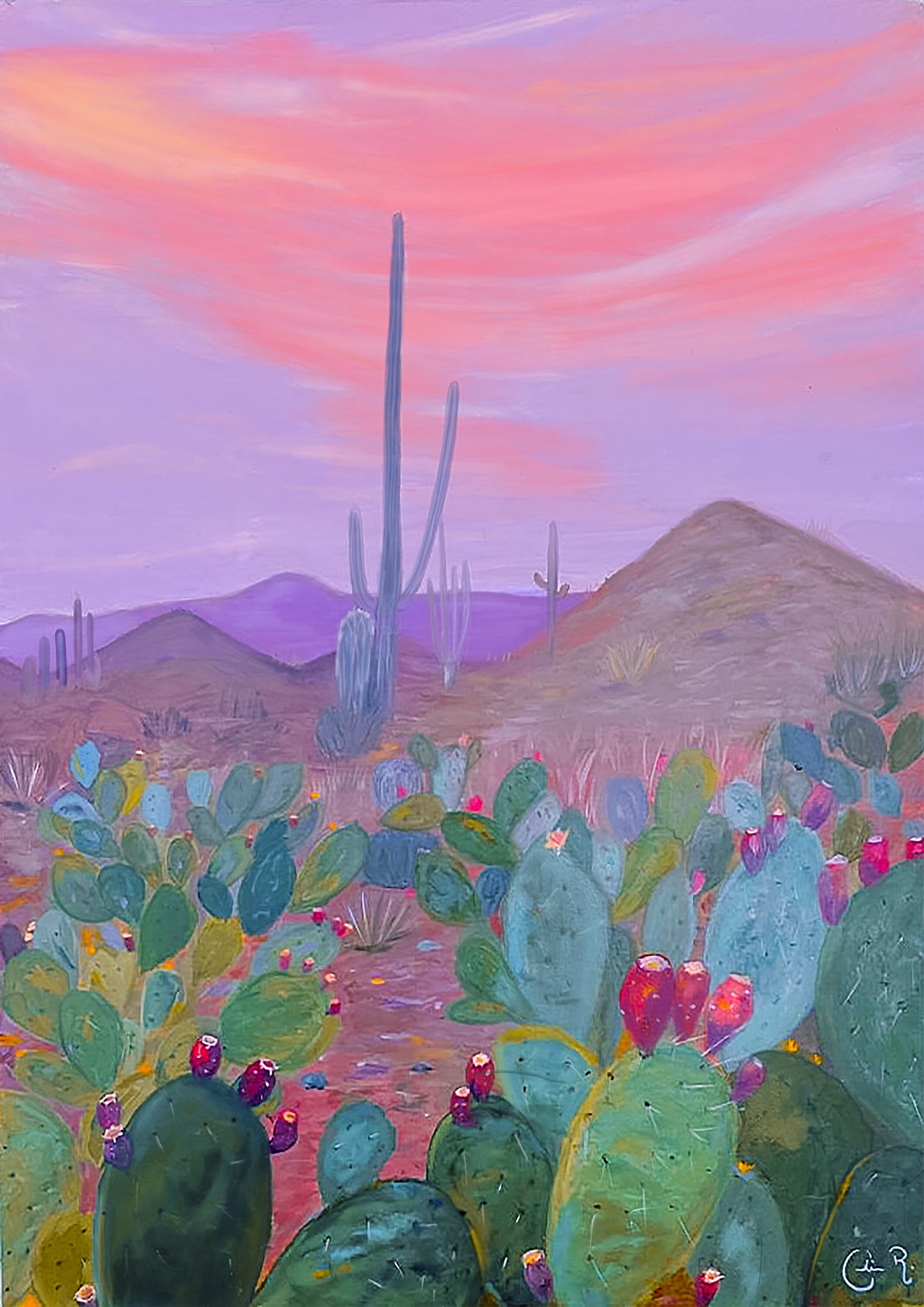 Mexico Landscape Painting