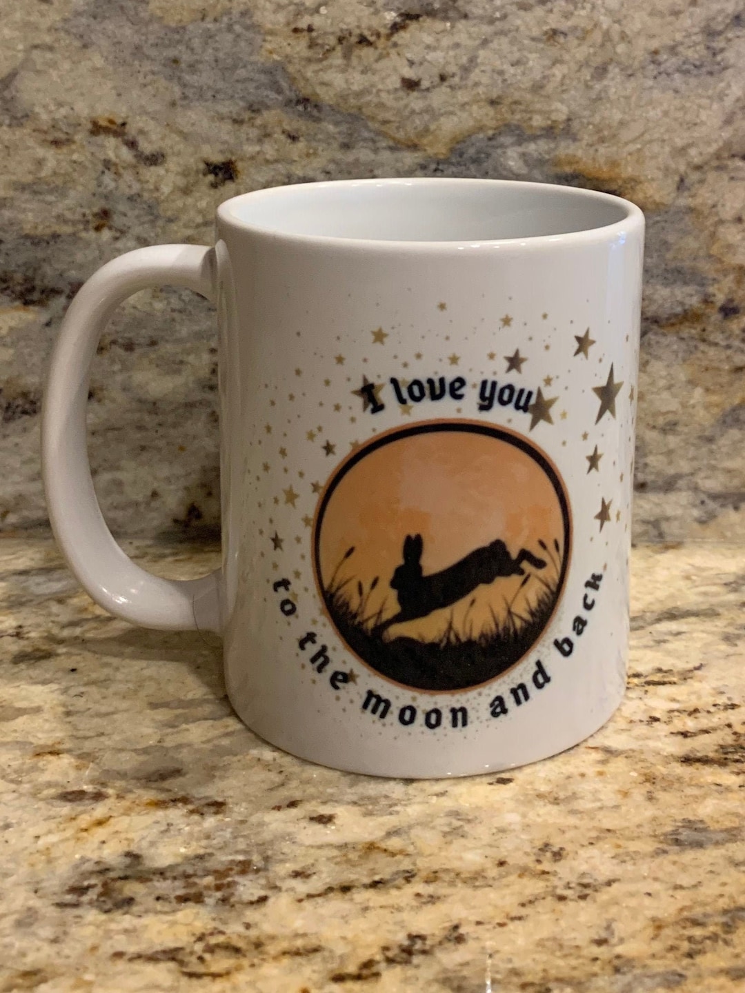 Cute Rabbit Design 11 Ounce Coffee Mug. the Saying on the Mug is “I ...