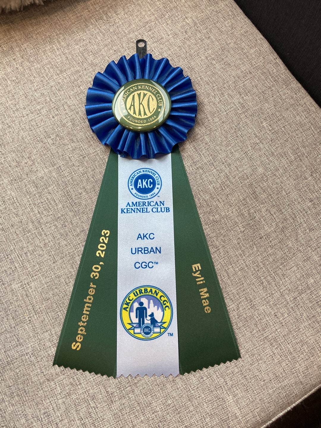 Personalized AKC Canine Good Citizen, Virtual Home Manners, Star Puppy ...