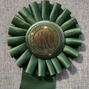 Personalized AKC Canine Good Citizen & Virtual Home Manners Rosette ...