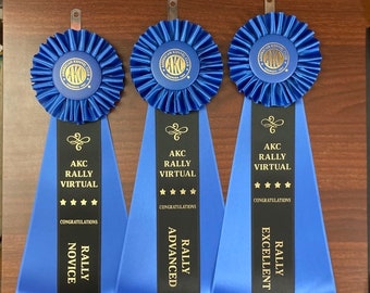 AKC Rally Laminated Sign Set NOVICE MASTER - Etsy