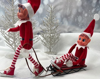 Elf Sled - Etsy
