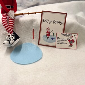 Small Fishing Set- Elf Prop, Easy Elf Ideas, Elf Adventures - Etsy