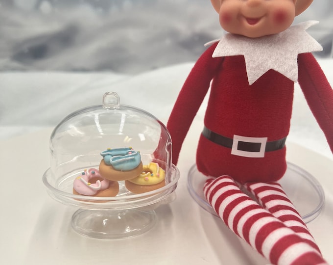 Miniature Doughnuts in Paper Boxminiature Sweetminiature - Etsy