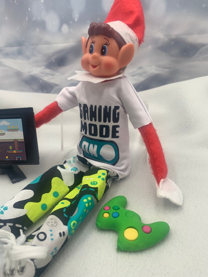 Elf Gaming Mode ON the Red Elf Shop Original Elf Gaming - Etsy
