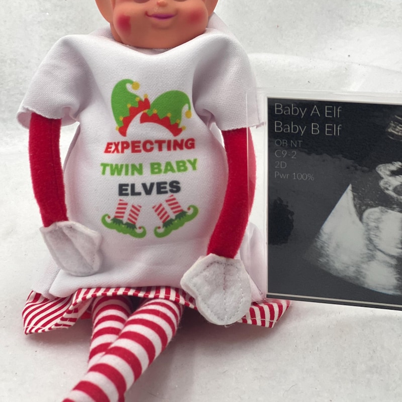 Pregnant Elf on Shelf - Etsy