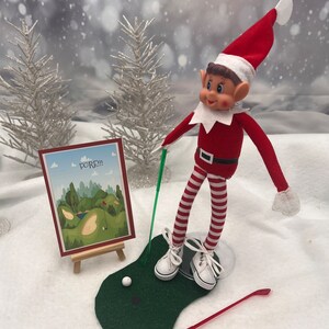 Elf Golf Set: Miniature Elf Props & Accessories - Etsy