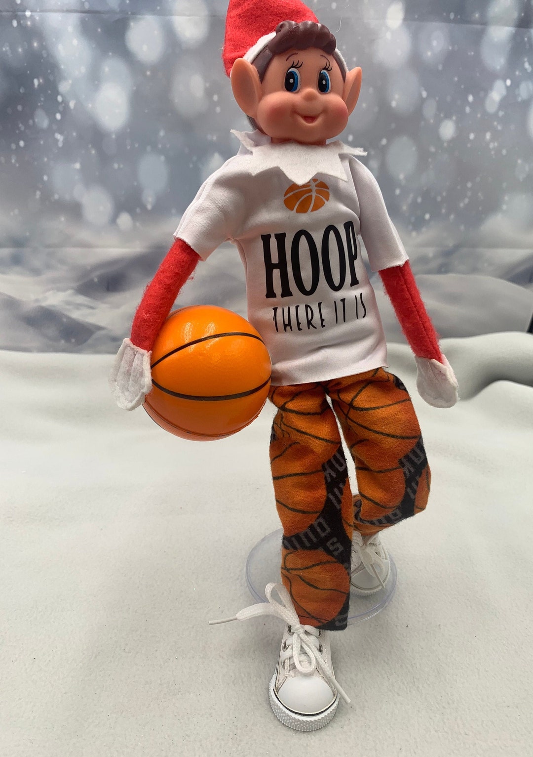 Elf Basketball Set Pants, Shirt and Ball. Elf Clothes, Elf Costume, Elf ...