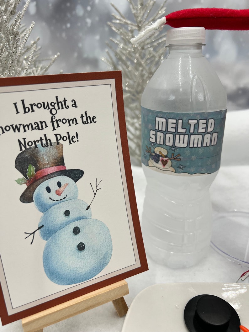 Elf Melted Snowman Set Elf Kit Funny Elf - Etsy