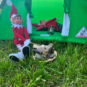 Elf Tent, Elf Outdoors, Elf Camping, Custom Elf Tent. Keep up All Holiday Season Long! - Etsy