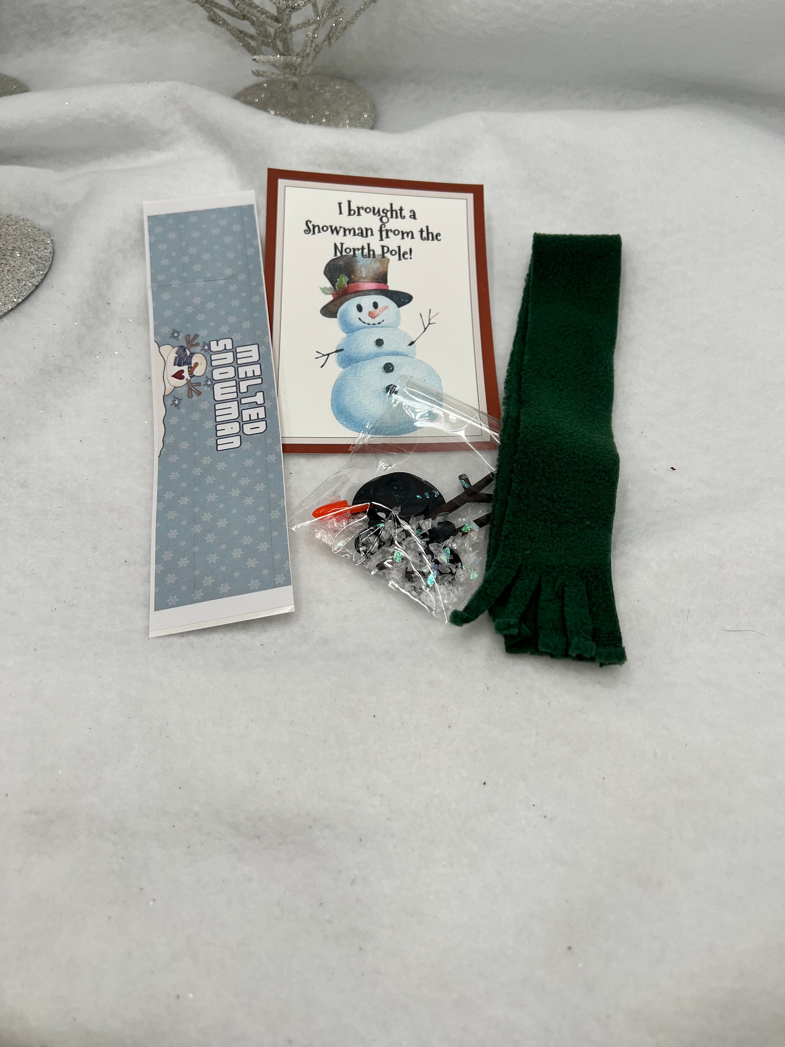 Elf Melted Snowman Set Elf Kit Funny Elf - Etsy