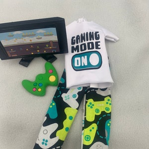 Elf Gaming Mode ON! the Red Elf Shop Original! Elf Gaming Pants, Shirt ...