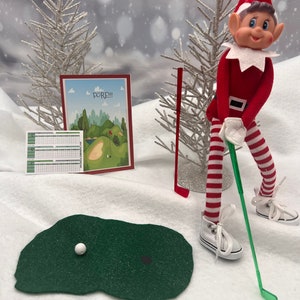 Elf Golf Set: Miniature Elf Props & Accessories - Etsy