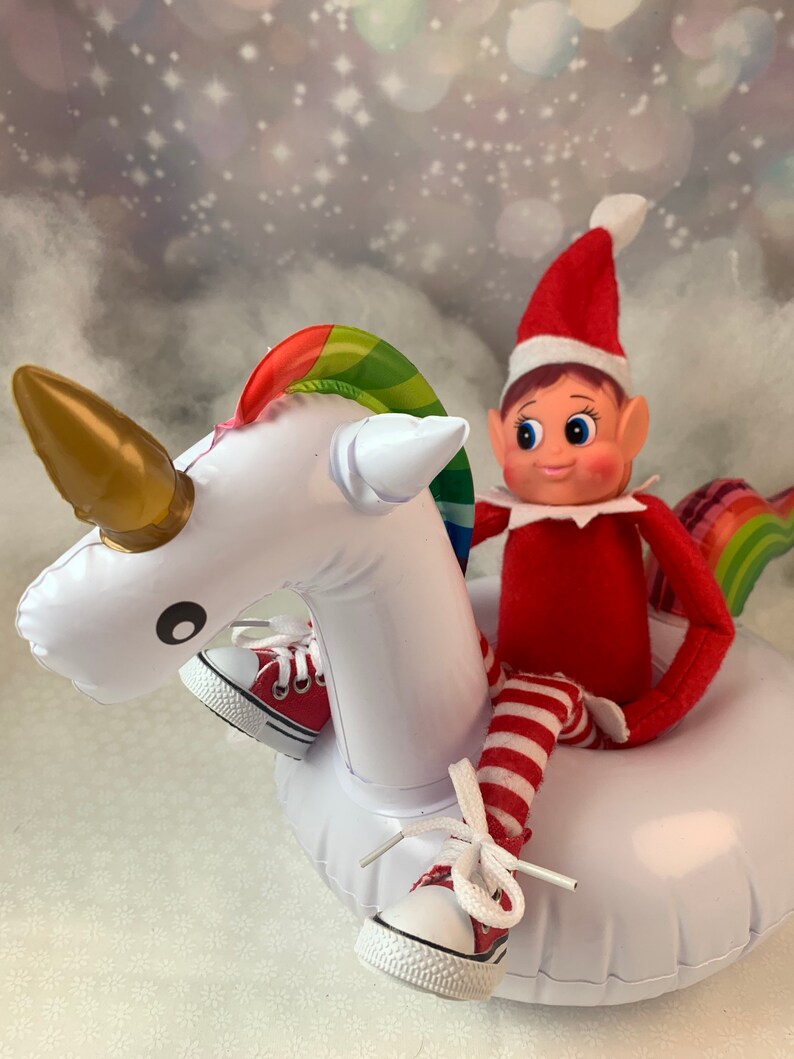 Elf floatation device elf unicorn doll unicorn float | Etsy
