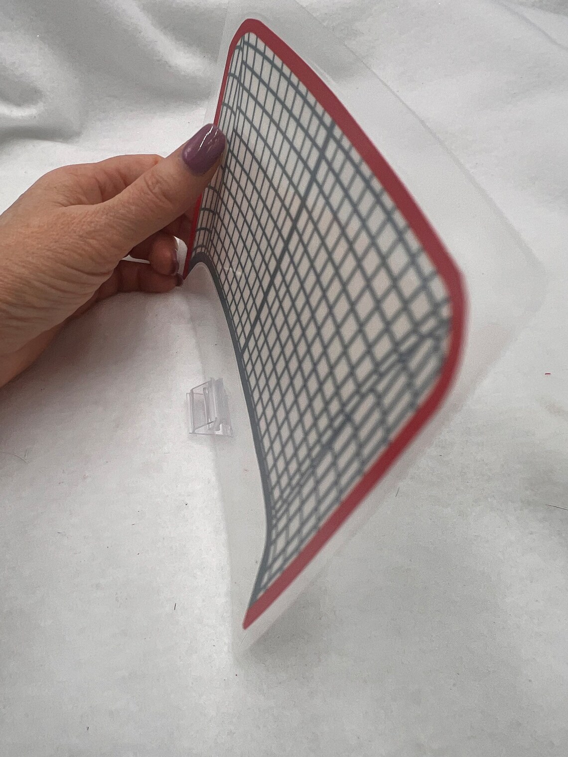 Elf Hockey Net: Laminated Cardstock Goal With Stand - Etsy