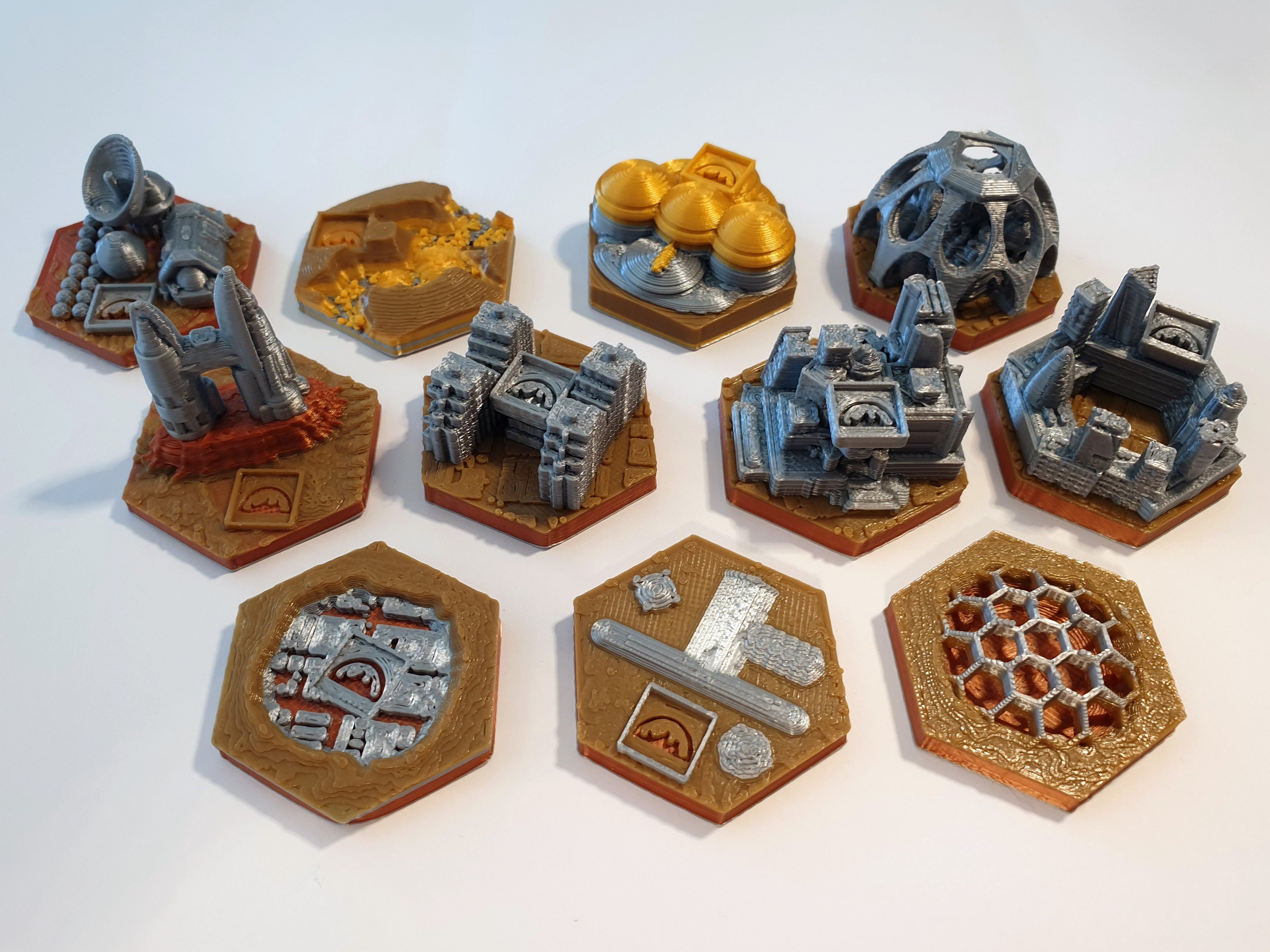 Terraforming Mars Tiles Pack 89 Pieces Complete Pack - Etsy