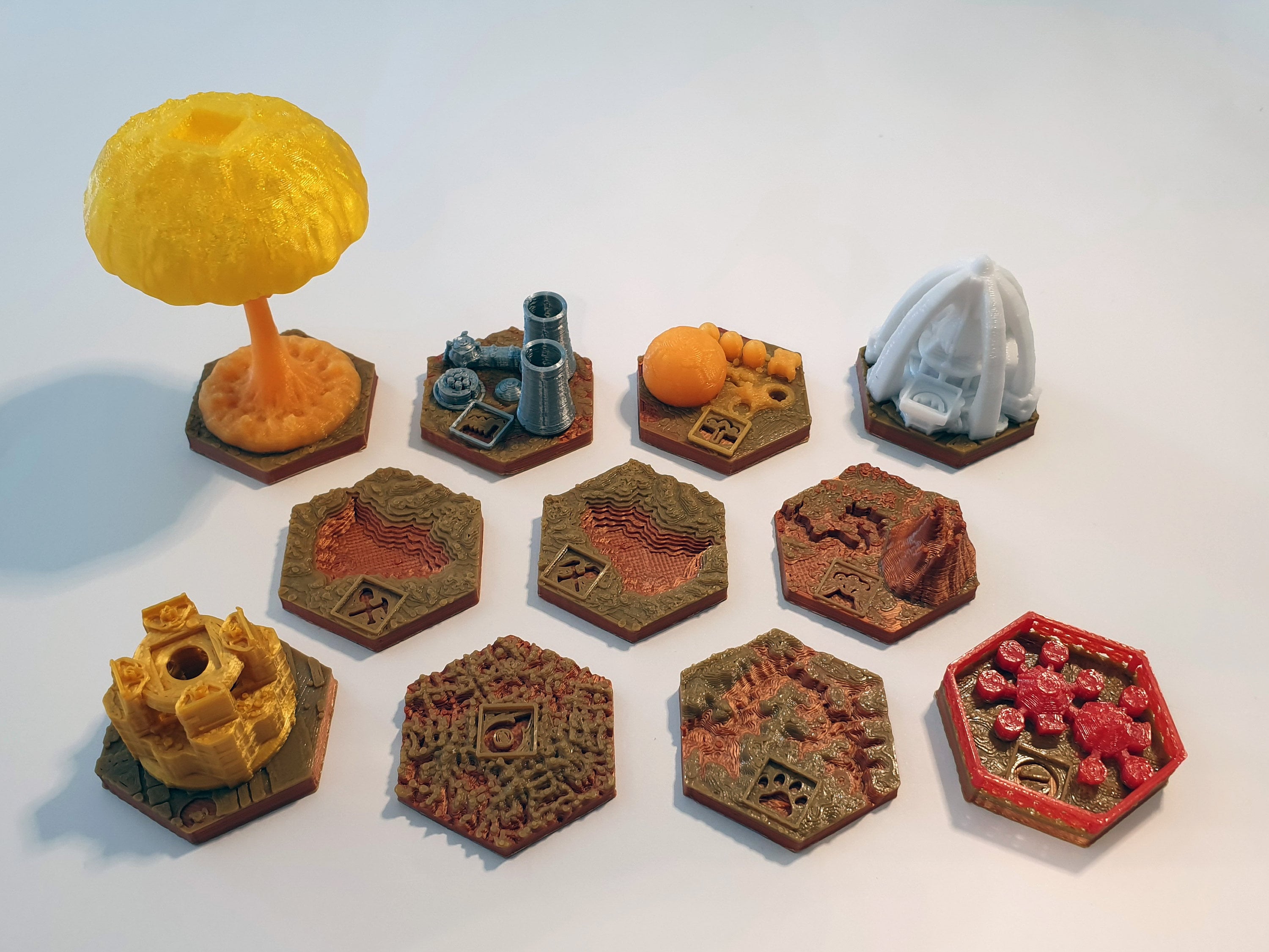 Terraforming Mars Tiles Pack 89 Pieces Complete Pack - Etsy