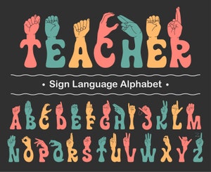 American Sign Language Svg ASL Svg Sign Language Hand Sign - Etsy Canada