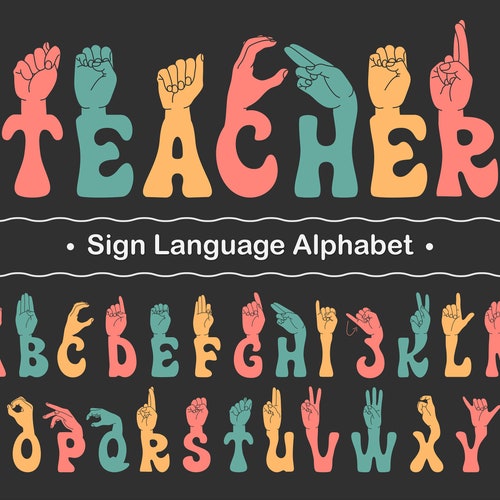 American Sign Language Svg ASL Svg Sign Language Hand Sign - Etsy