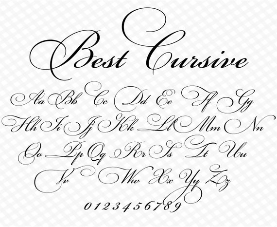 Wedding Font Cursive Font Wedding Script Wedding Cursive Font - Etsy ... Wedding Font Cursive Font Wedding Script Wedding Cursive Font - Etsy ...