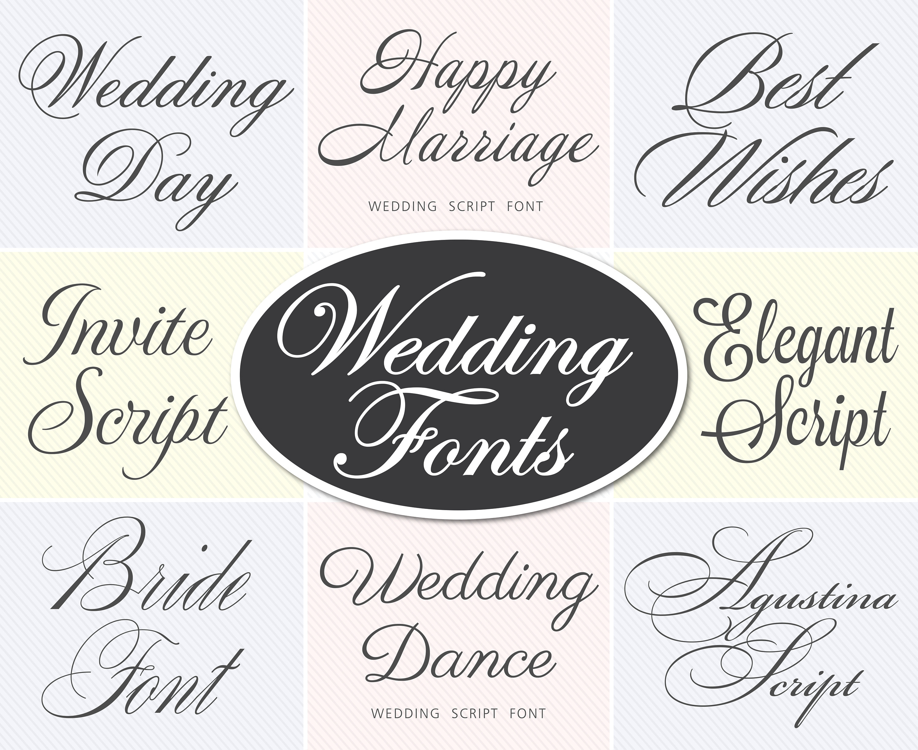 Elegant Font Wedding Marie Suite Formal Calligraphy Style Wedding
