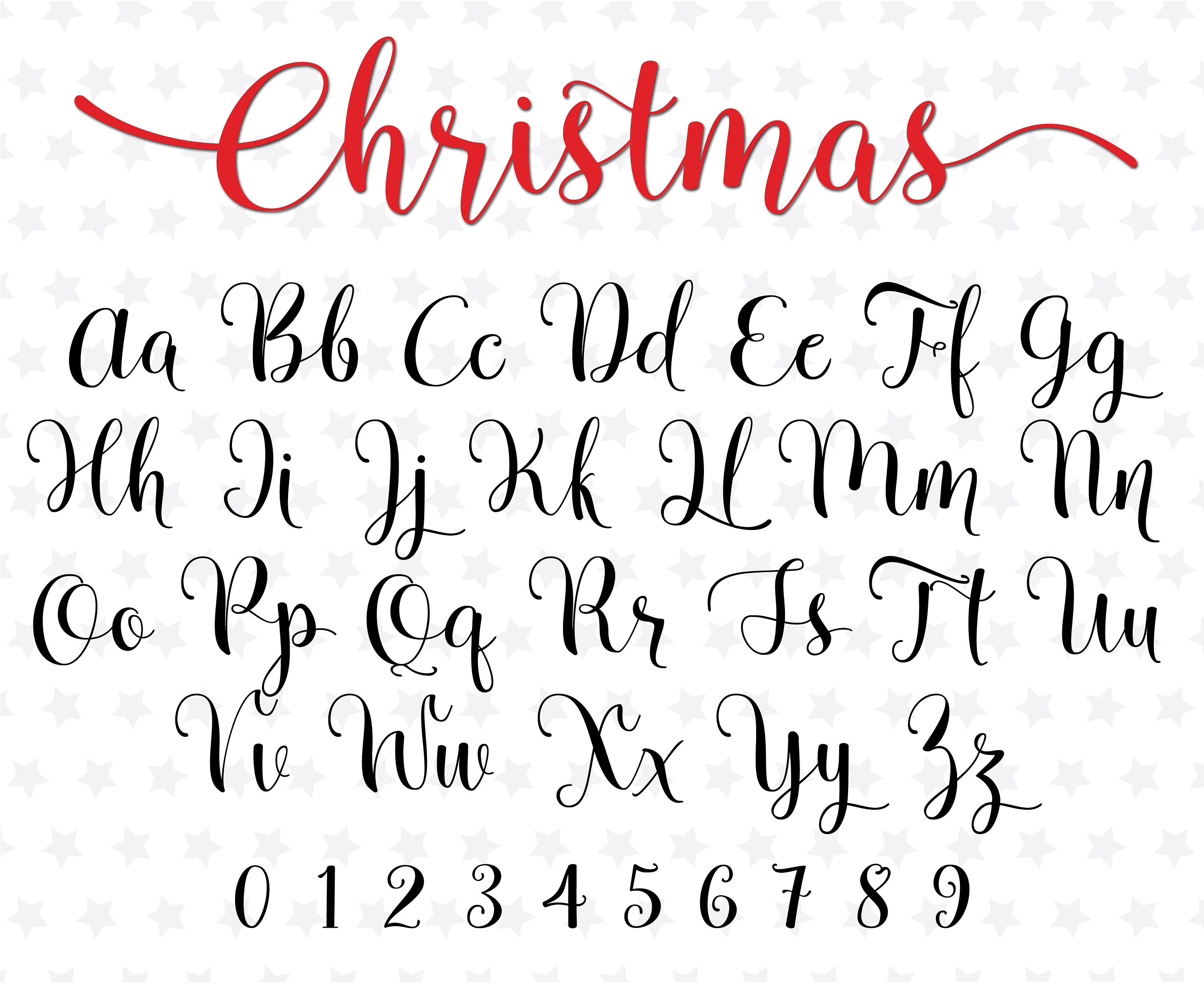 Bundle Christmas Fonts TTF SVG PNG Christmas Fonts for Cricut - Etsy ...