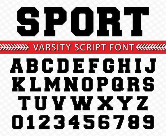 College Football Font
