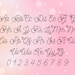 Heart Font Valentine's Day Font Valentine Font Wedding Font Heart Font ...