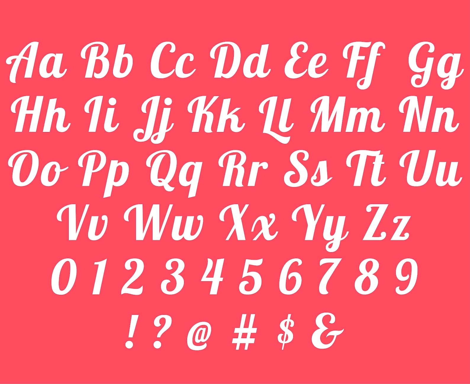 Lobster Font Cursive Font Wedding Font Cursive Font for Cricut Wedding ...