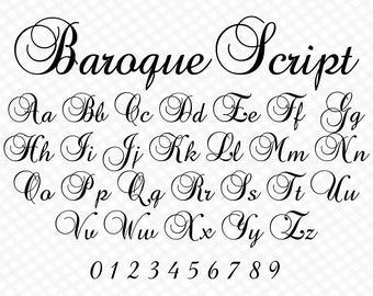 Cursive Font Wedding Font Vintage Cursive Font Lovely Font Old Cursive ...