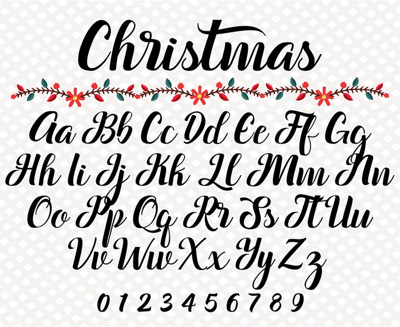 Bundle Christmas Fonts TTF SVG PNG Christmas Fonts for Cricut Christmas ...