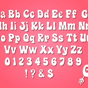 Cupidon Font Valentine's Day Font Bubbly Font Valentine Font Heart Font ...