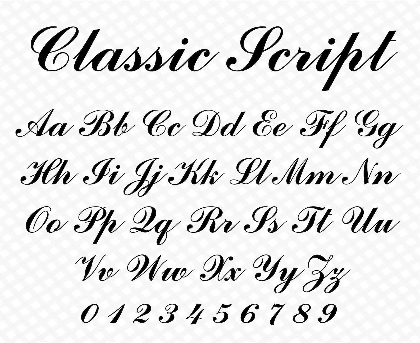 Cursive Font Ttf Svg Wedding Font Samantha Cursive Font for - Etsy