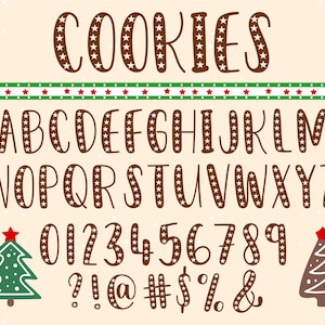 Bundle Christmas Fonts TTF SVG PNG Christmas Fonts for Cricut Christmas ...