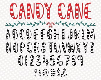 Candy Font Ttf - Etsy