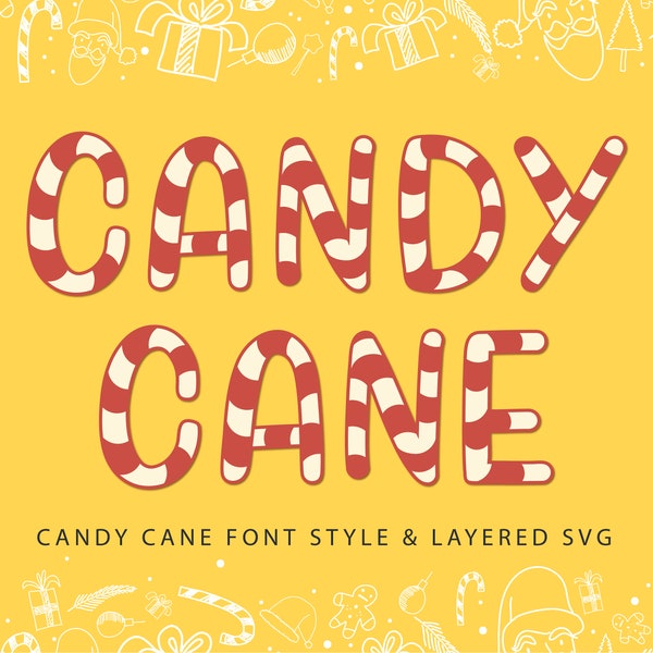 Candy Font - Etsy