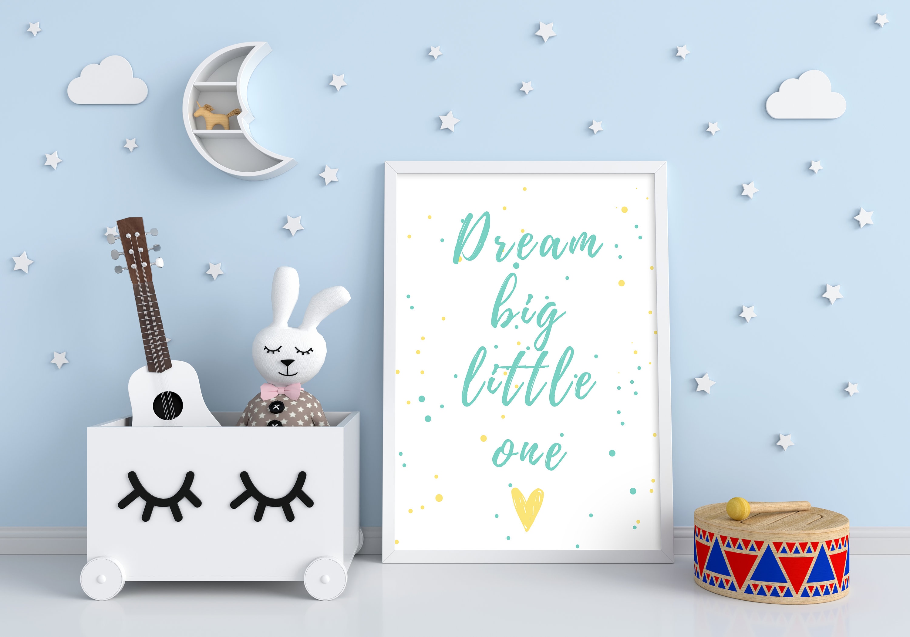 Carteles imprimibles para niños decoración de la guardería - Etsy México