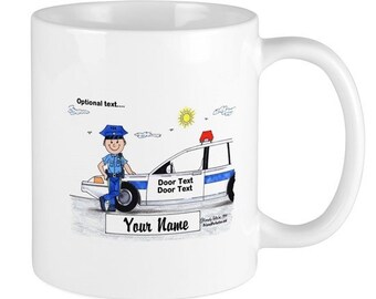 Police Uniform Mug - Etsy