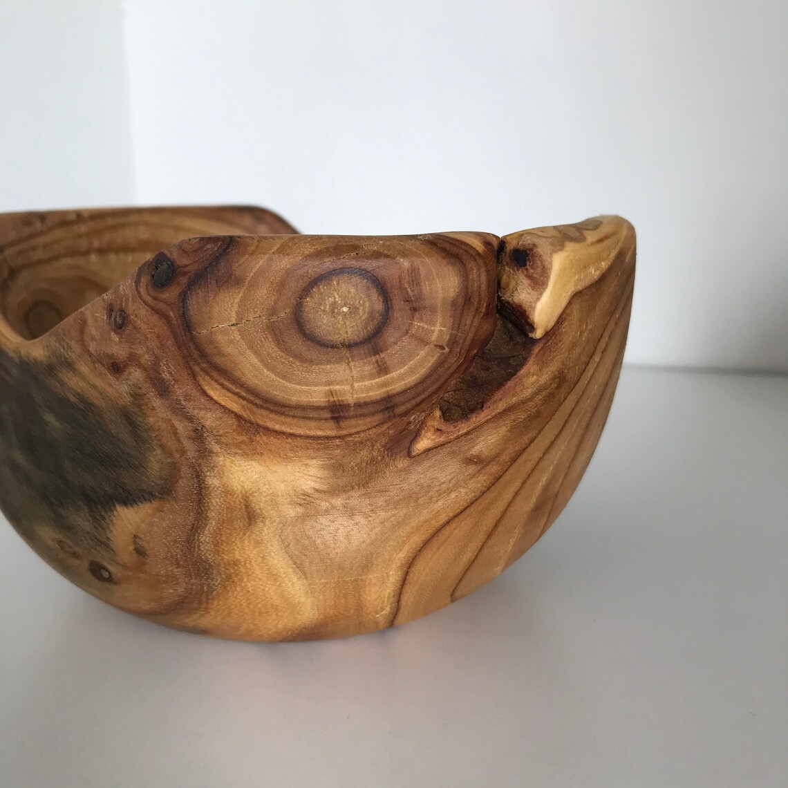 Set of 2 Handmade Wood Crafts/Rustic Bowl/Wood Dish/Home | Etsy