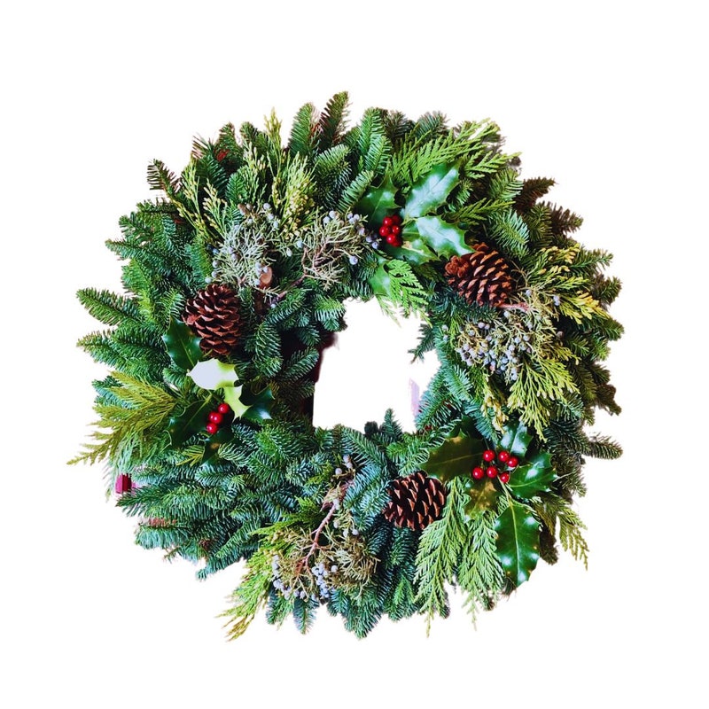 Fresh Christmas Wreaths - Etsy